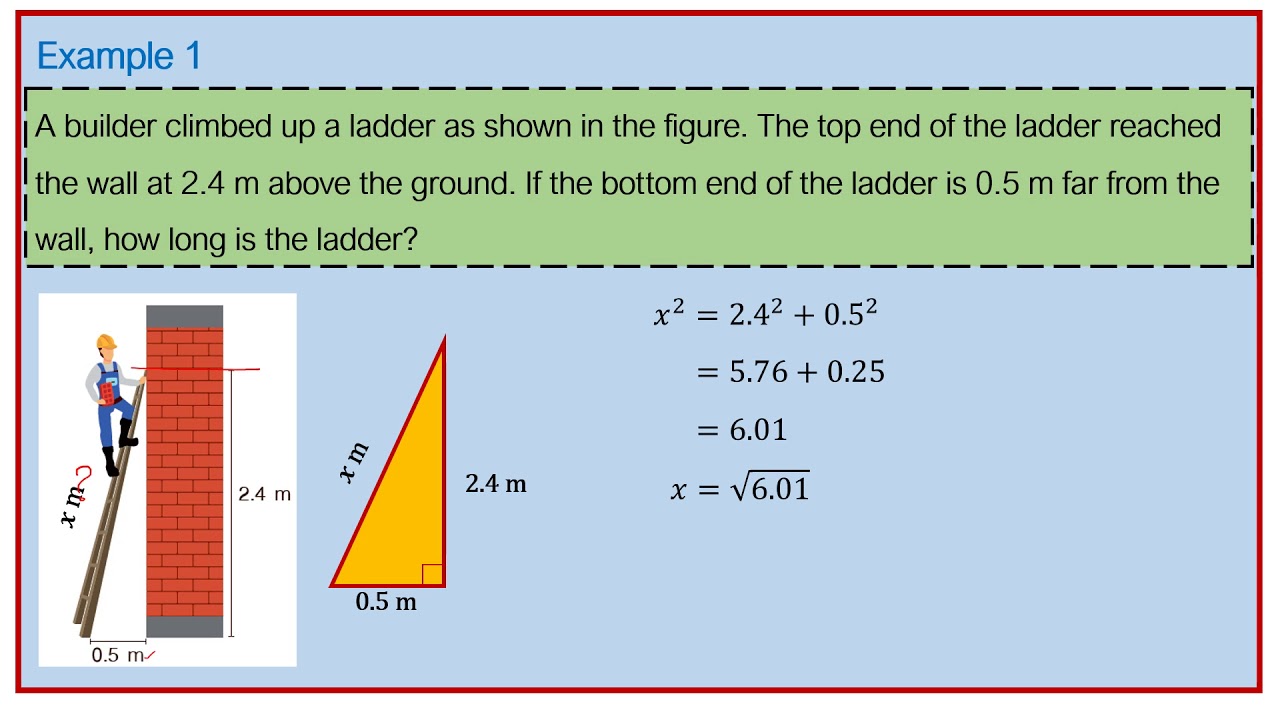 Real World Examples Of Pythagorean Theorem Applications Using The