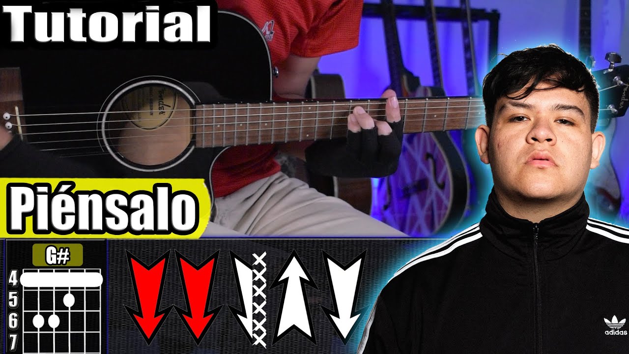 Piénsalo Junior H Guitarra Tutorial Acordes Chords Chordify