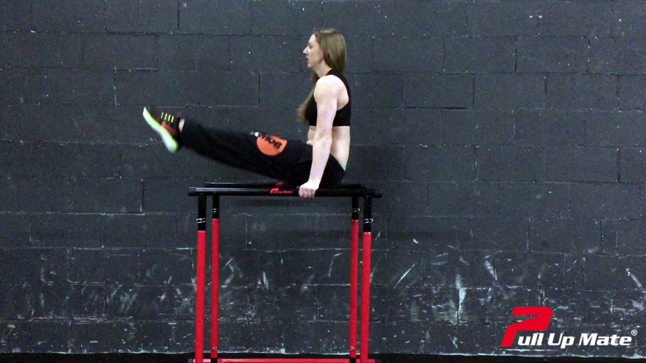 Leg Raises Portable Parallel Bars Calisthenics Exercise Youtube