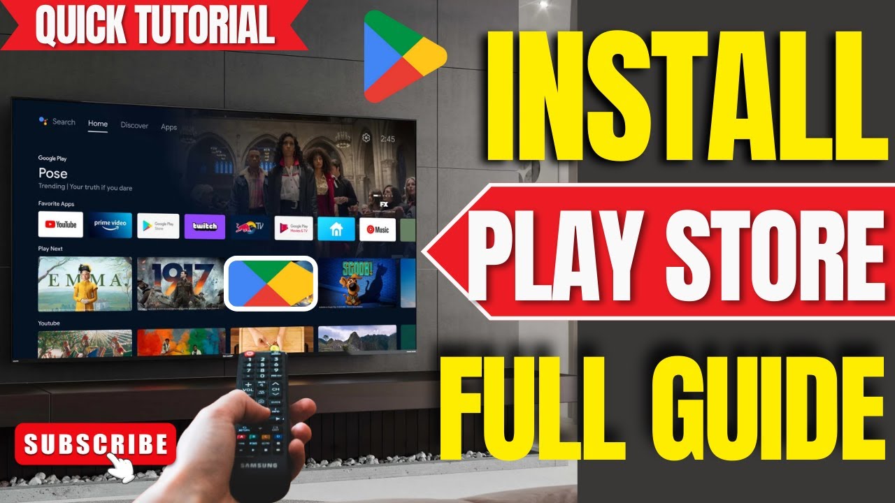 The Secret Trick To Get Google Play Store On Any Android Tv Full Guide