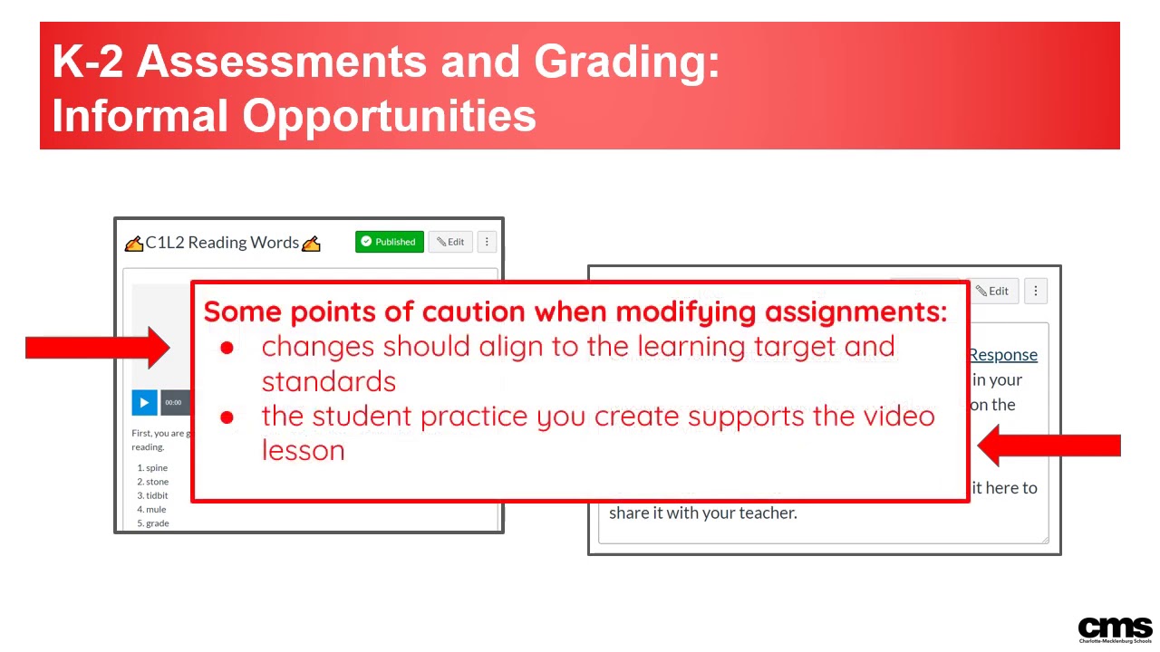 K 2 Grading Assessment Overview Aug 7 Youtube