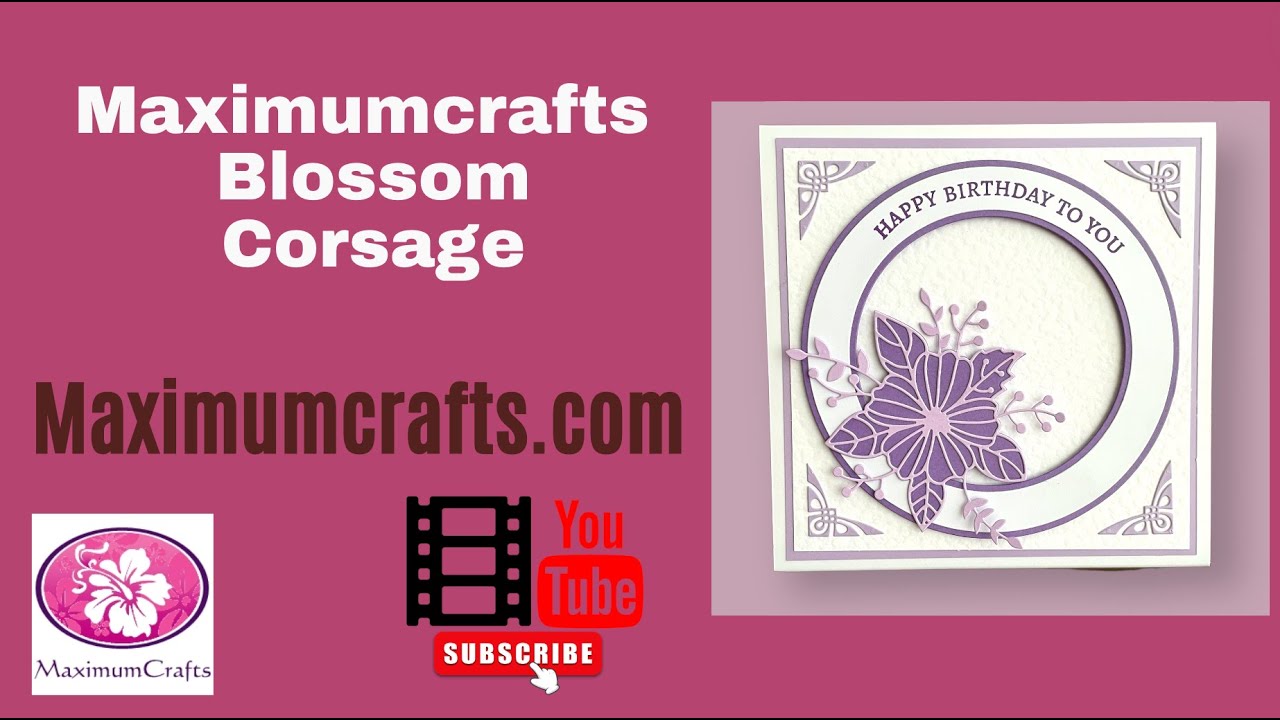 Maximumcrafts Blossom Corsage Youtube