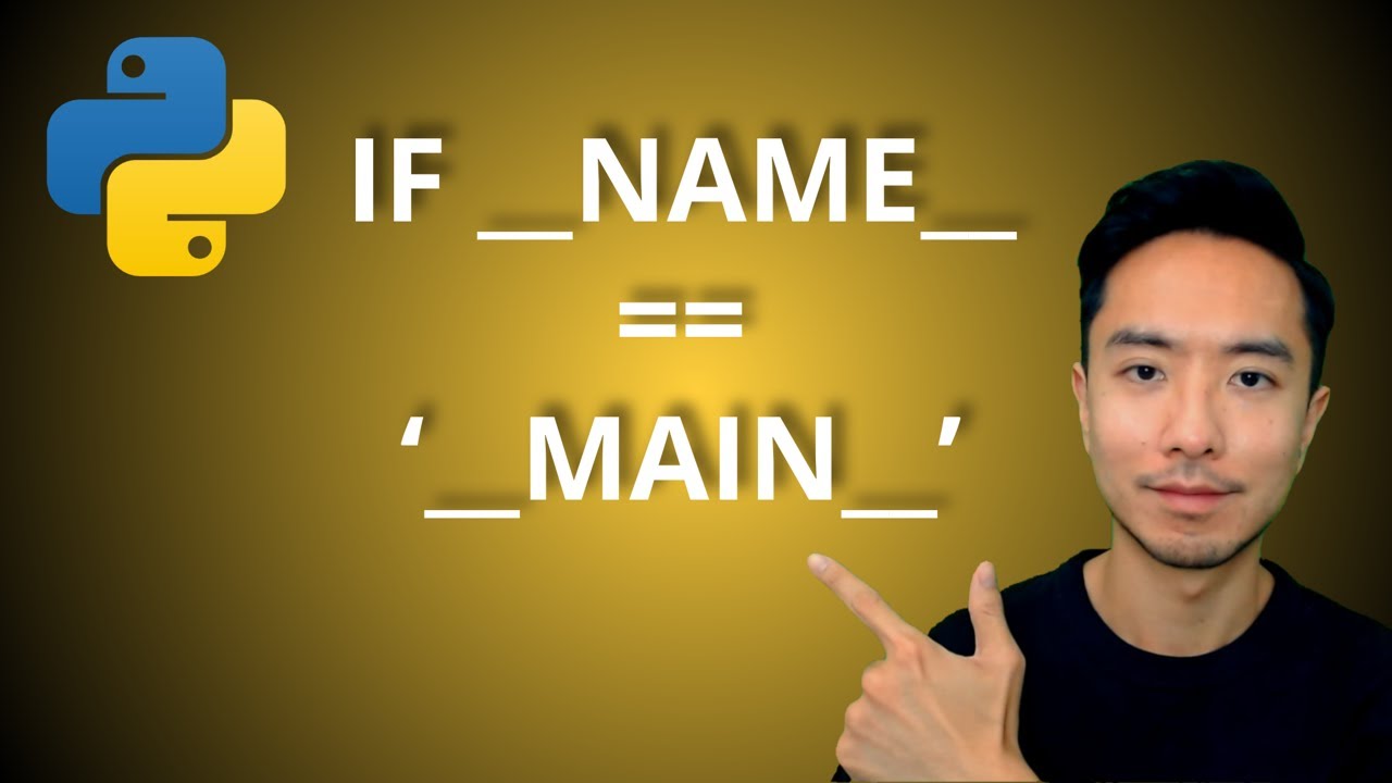Python If Name Main Youtube