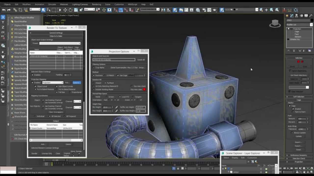 Comprehensive Texture Baking Youtube
