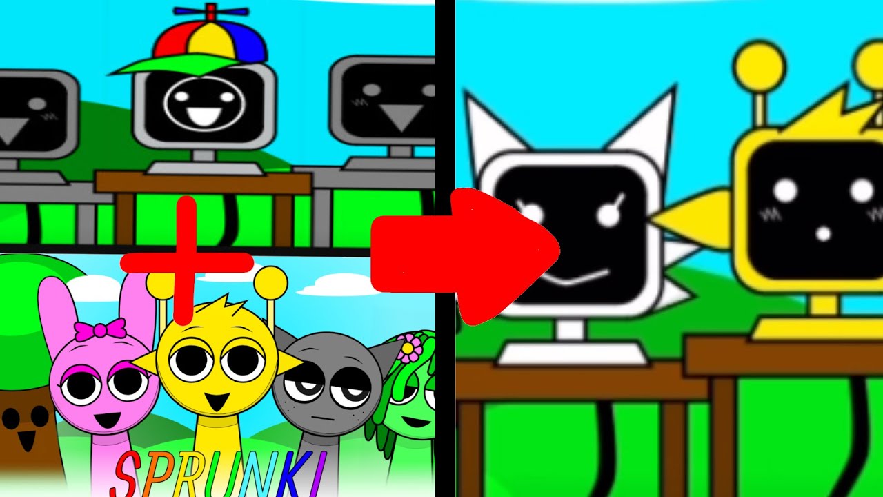 Sprunki Mod Transformation Youtube