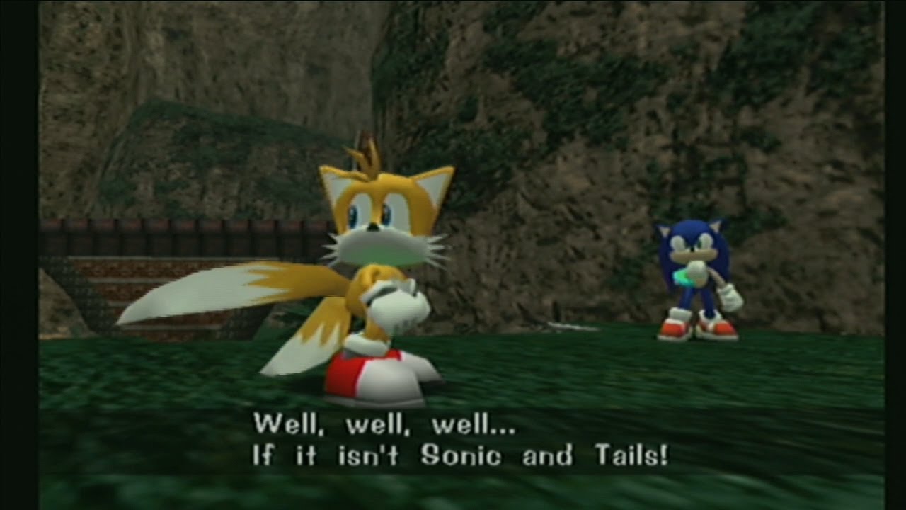 Sonic Adventure Dreamcast All Of Tails Cutscenes Youtube
