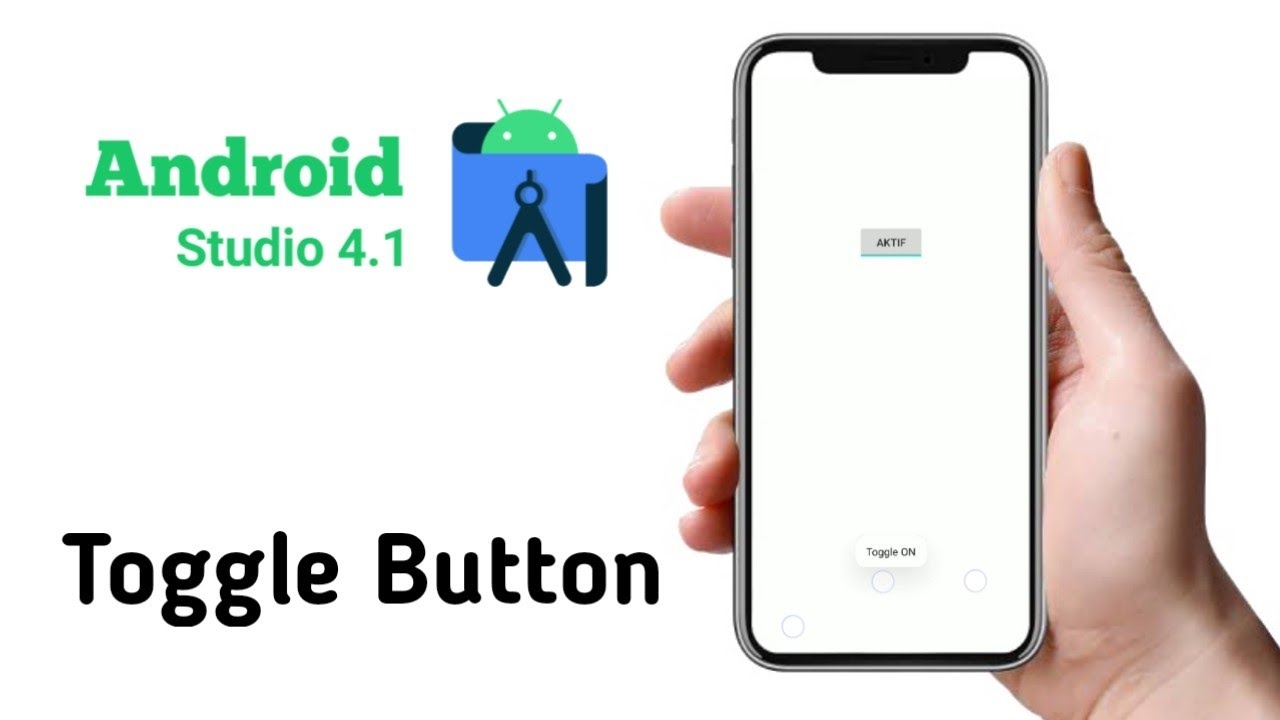 Tutorial Toggle Button In Android Studio 4 1 Youtube