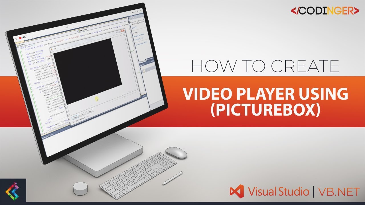 Vb Net Videoplayer Using Picturebox Youtube