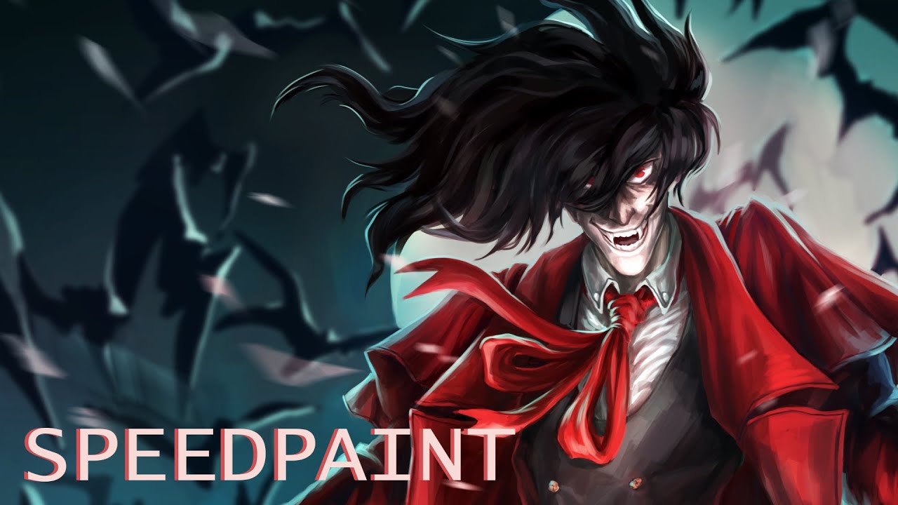 Alucard Hellsing Speedpaint Youtube