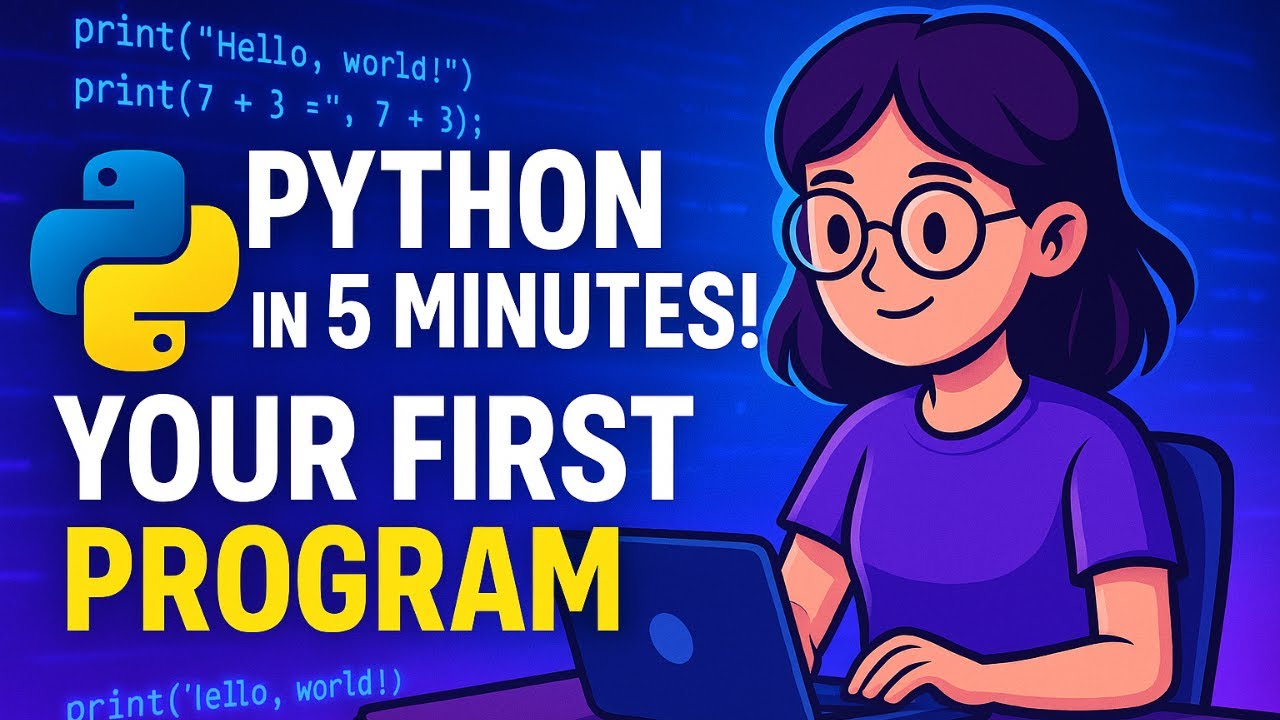 Write Your First Python Program In 5 Minutes Beginner Friendly Easy