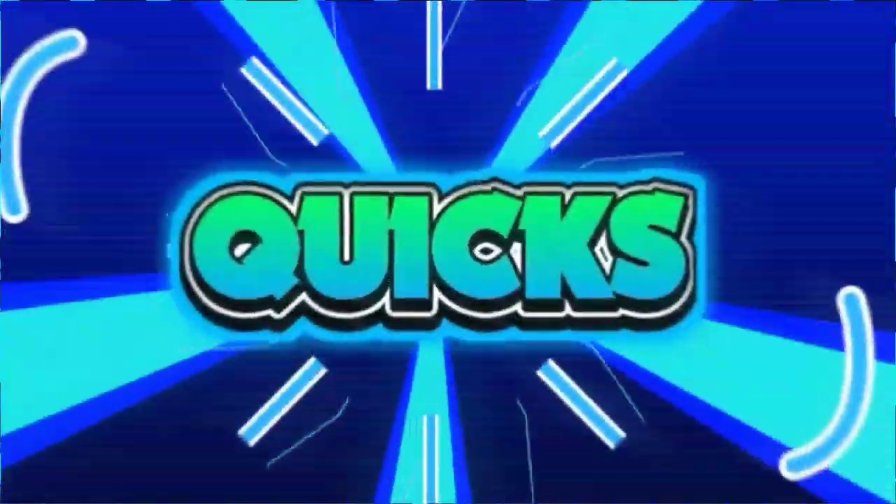 Quicks Intro Free рџ ї Am My New Intro Youtube