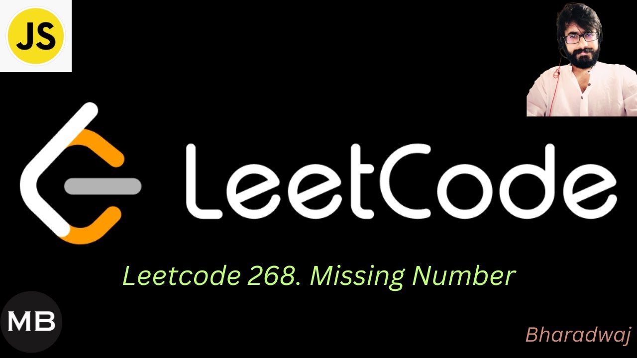 146 Leetcode 268 Missing Number Javascript Youtube