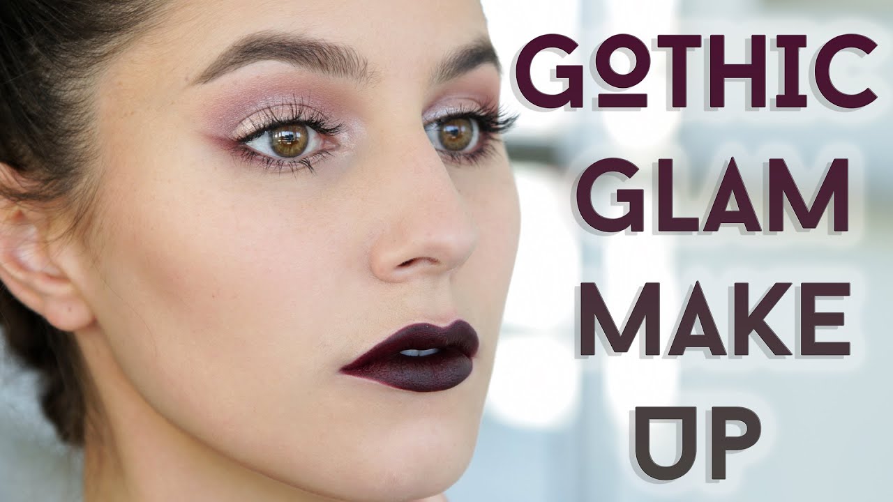 Gothic Glam Makeup Tutorial Youtube