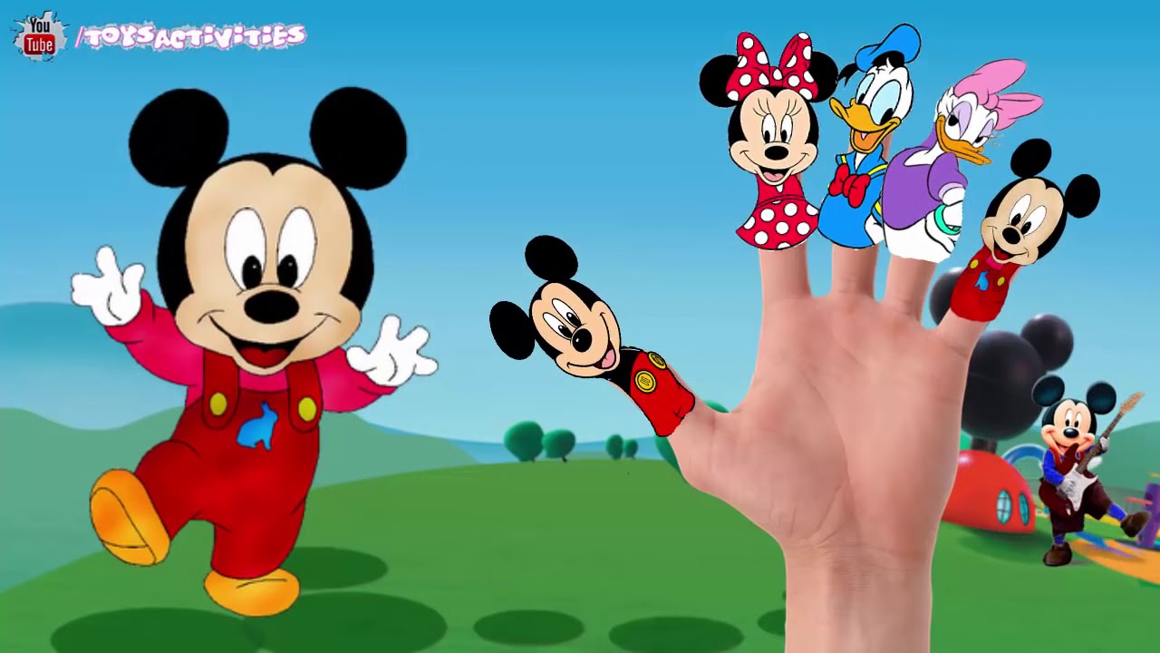 Mickey Mouse Finger Family Collection Mickey Mouse Finger Family Songs