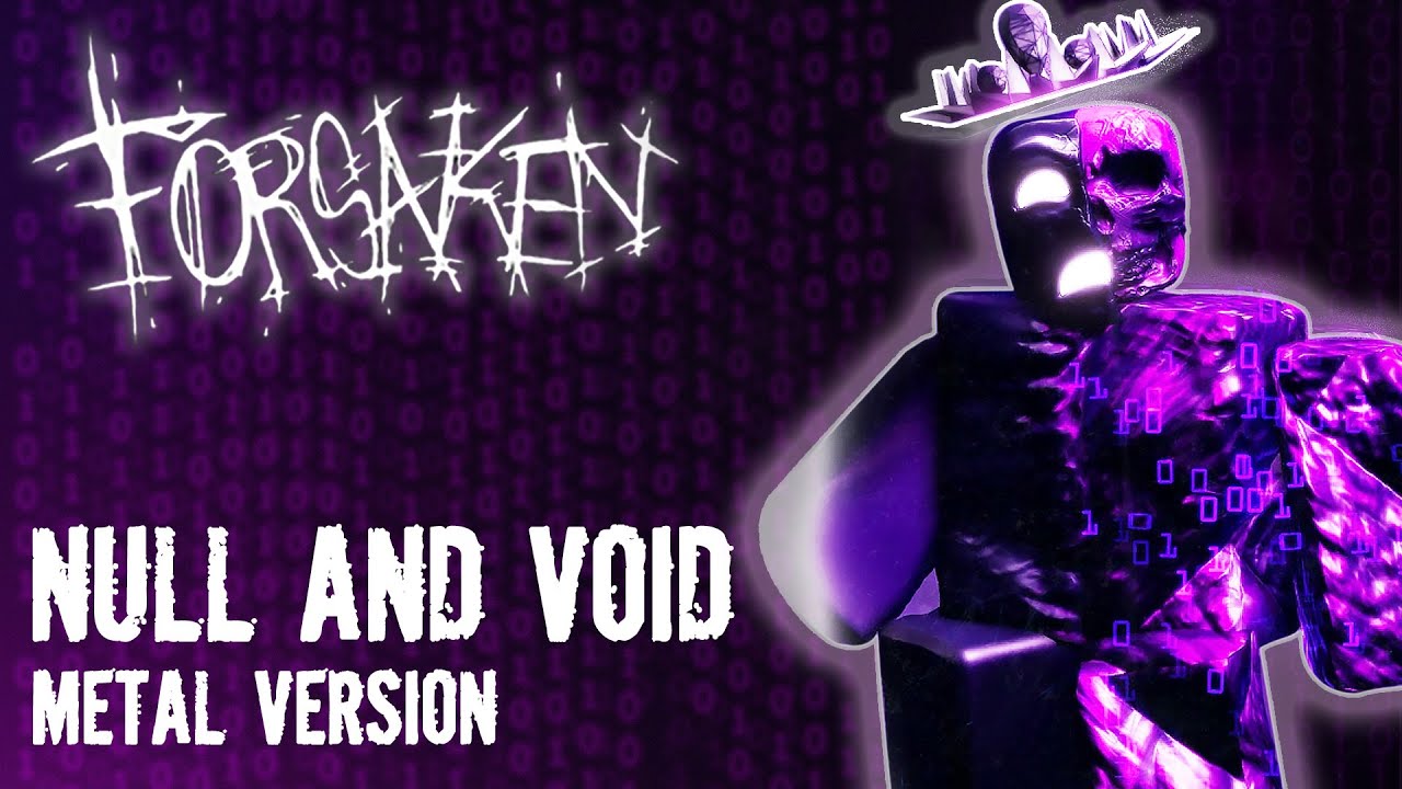 Noli Chase Theme New Null And Void Metal Version Forsaken Youtube