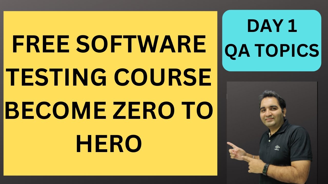 Software Testing Tutorial Day 1 Rd Automation Learning Youtube