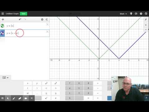 Graphing Absolute Value Functions Using Desmos Graphing Calculator