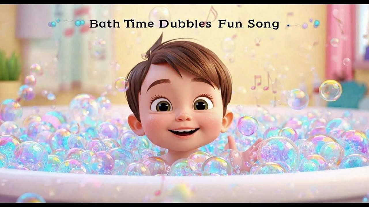 Bath Time Bubbles Fun Song Youtube