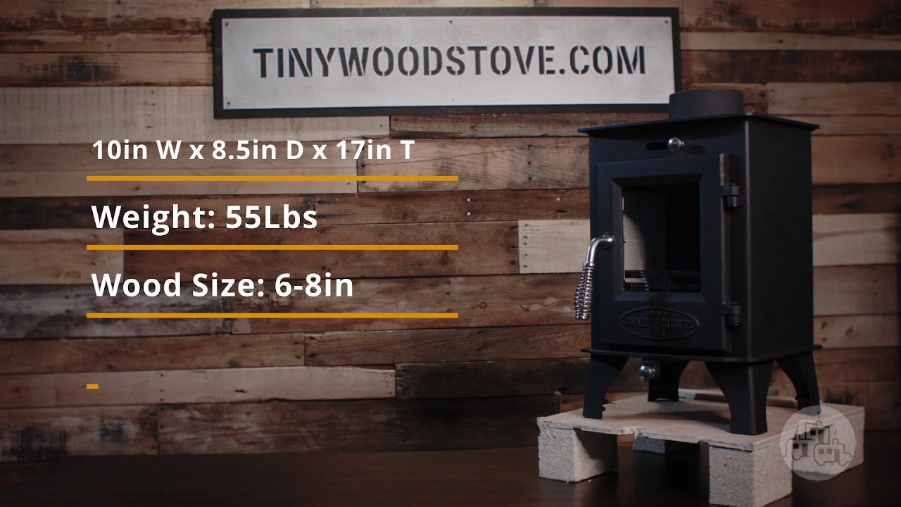 Tiny Wood Stove Dwarf Model Lite Specs Features Youtube