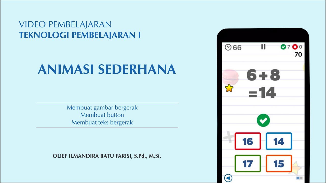 Animasi Sederhana Youtube