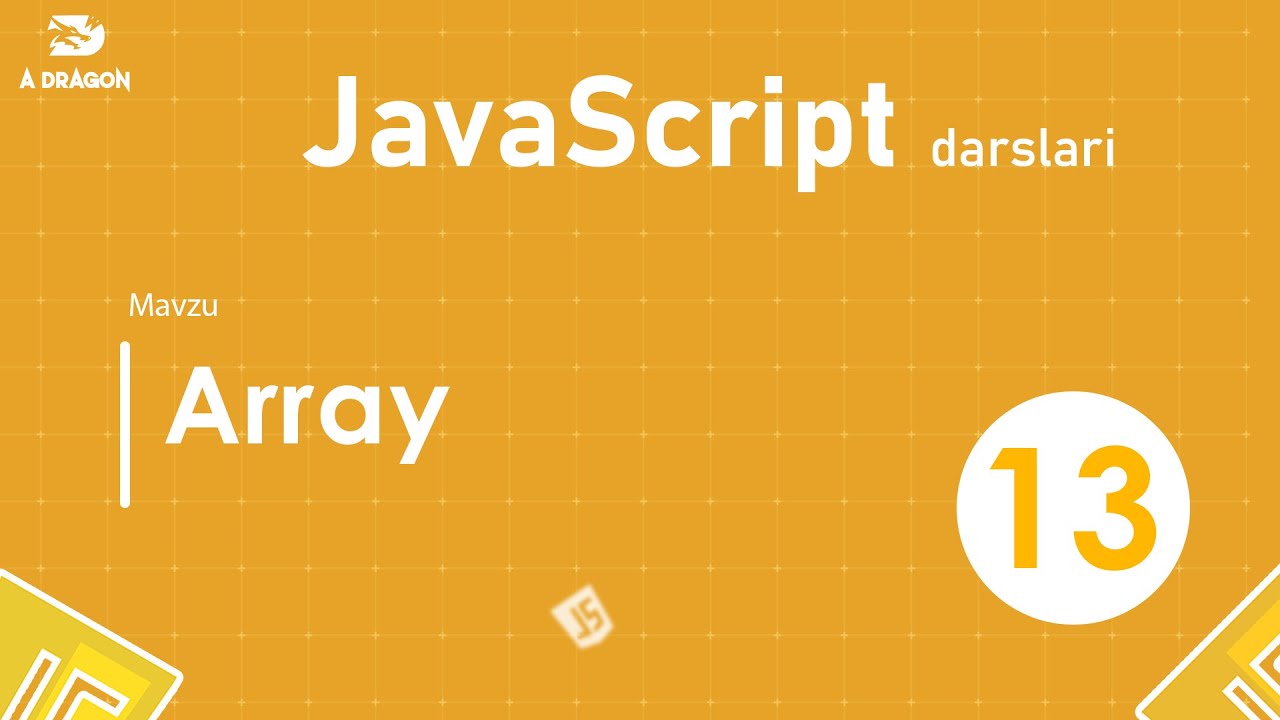 013 Javascript Array Javascript Darslari O Zbek Tilida Youtube