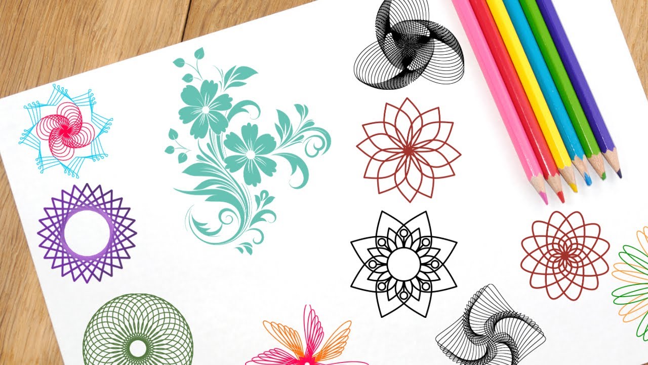 Mesmerizing Spirograph Art Youtube