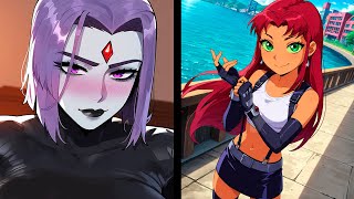 Raven Starfire Teen Titans Comic Dub Comic S1z Mp3 Mp4 Download