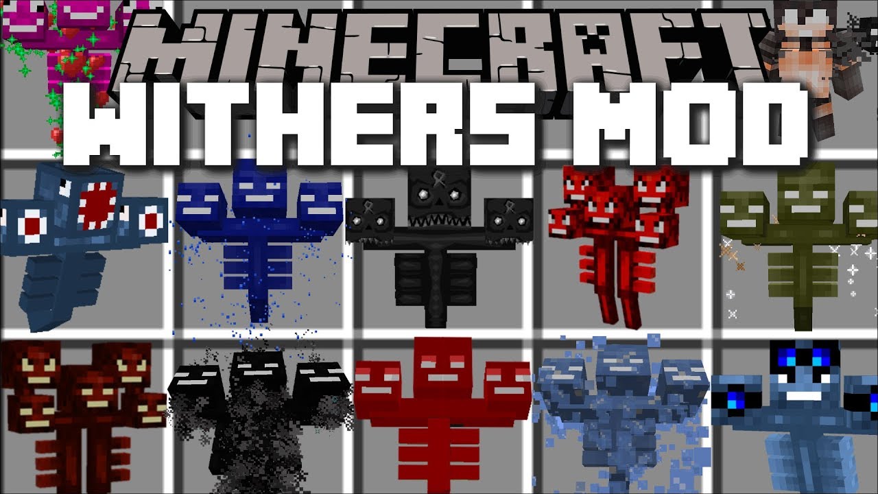 Minecraft Wither Mod Fight And Survive Against Evil Wither Storm
