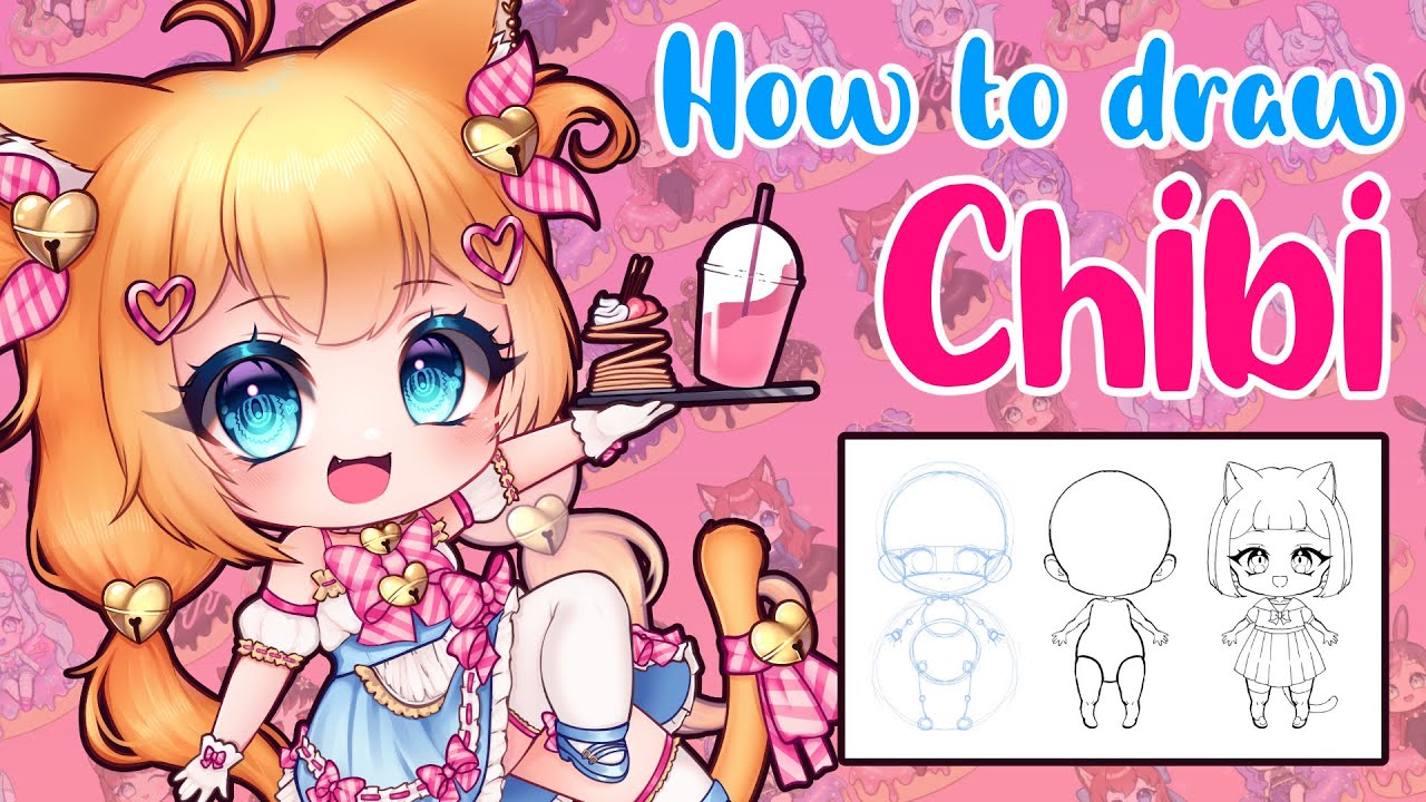 How To Draw Chibi Anime Character Step By Step Animeoutline How I Draw