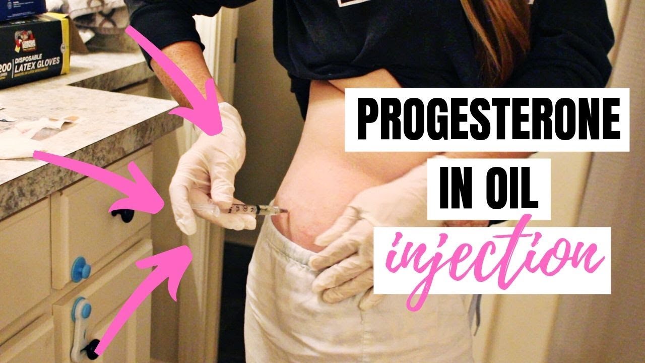 Progesterone In Oil Injections How To Give Yourself Pio Shot Ivf