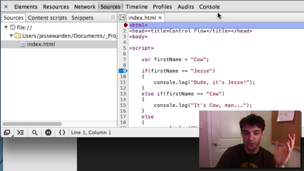 Javascript Control Flow Youtube