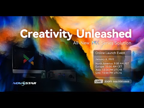 Creativity Unleashed Online Launch Event 10am Cet January 6 Youtube