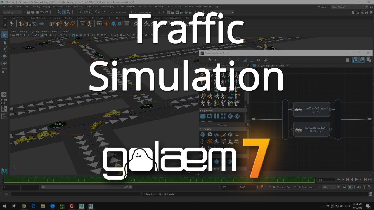 Traffic Simulation Youtube