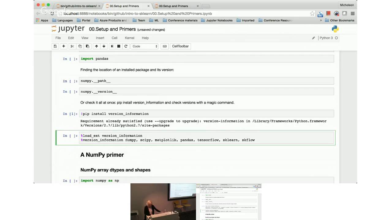 Scikit Learn Tutorial May 14 2016 Youtube