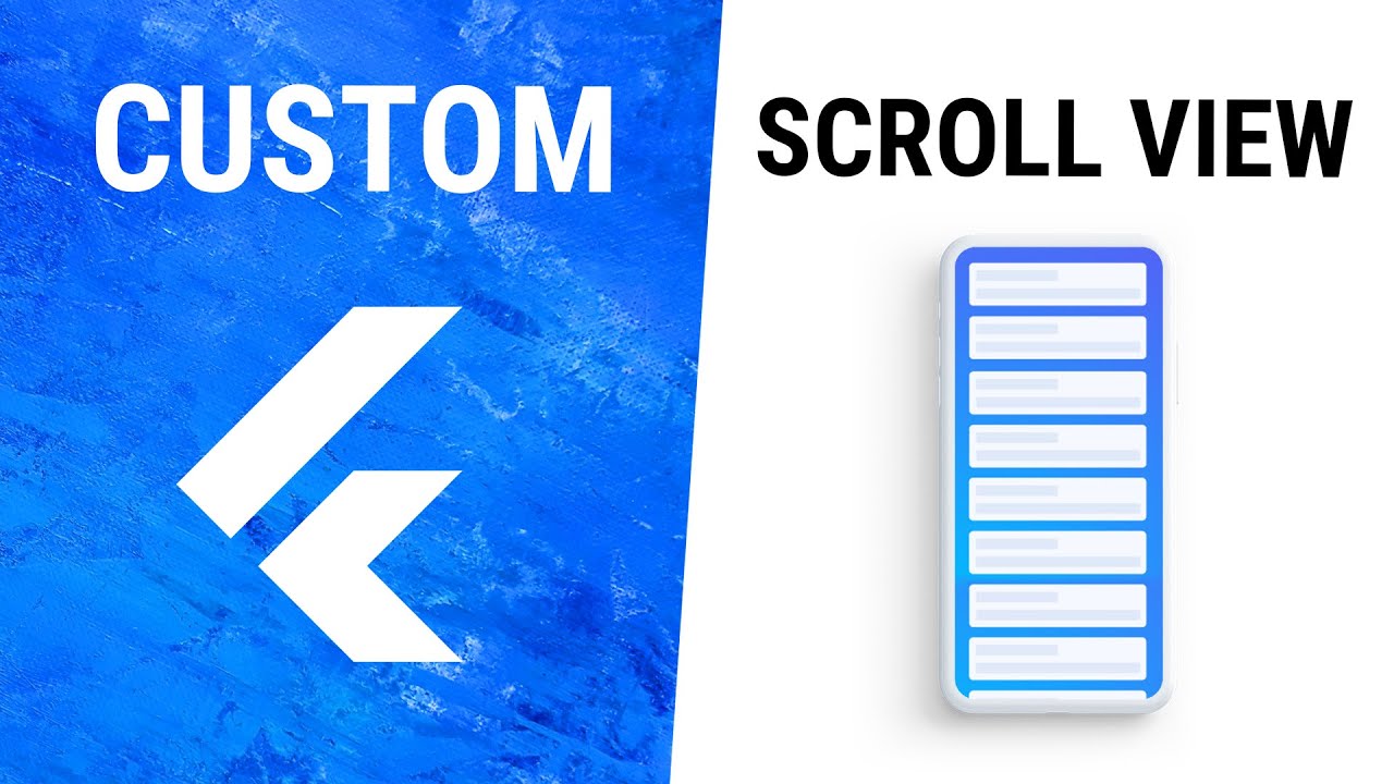 Flutter Customscrollview Widget Youtube