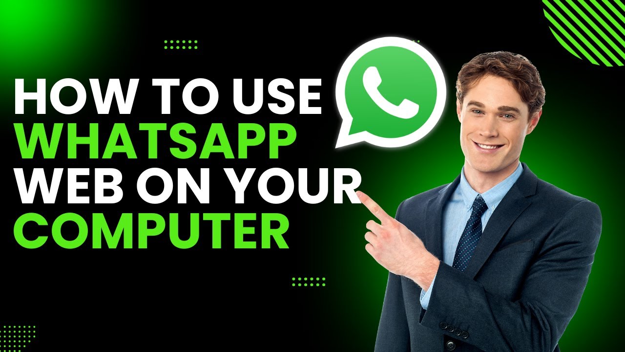 How To Use Whatsapp Web On Your Computer Step By Step Tutorial Youtube