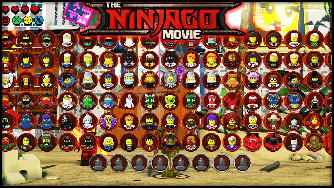 Ninjago All Characters Lego Ninjago Ninja Team Combo Vehicle 4 In 1
