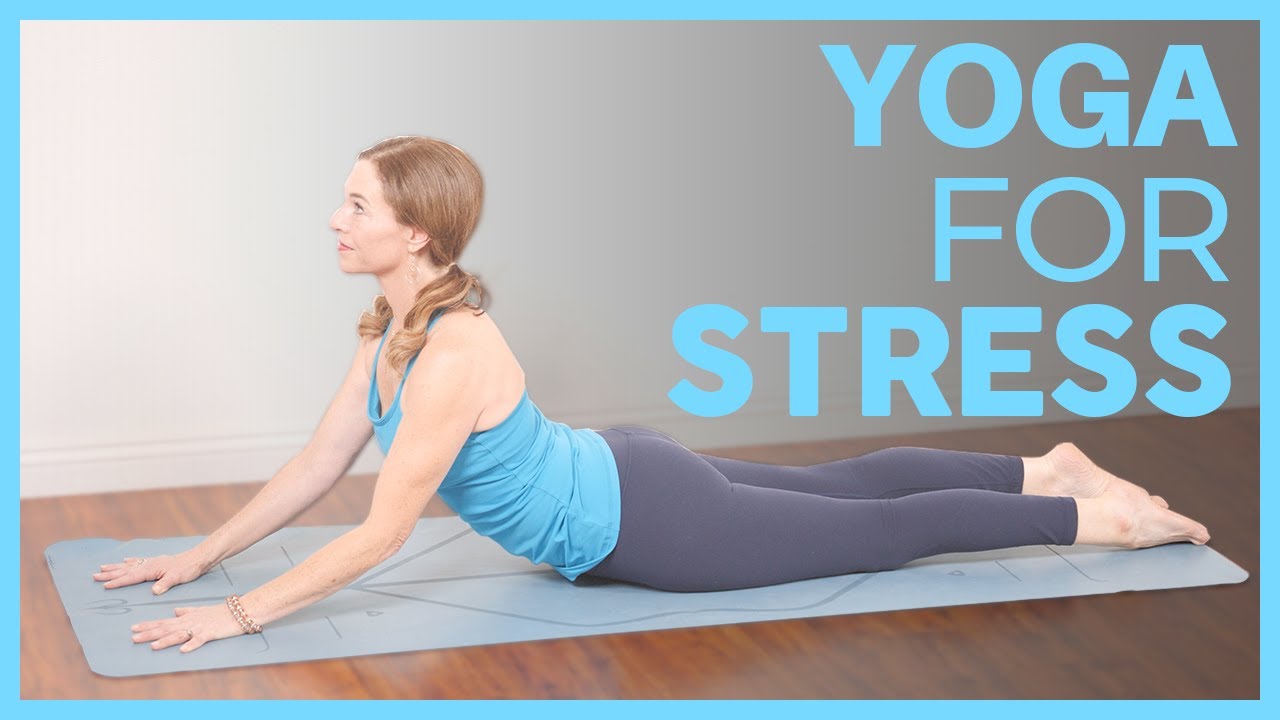Hatha Yoga For Stress And Anxiety 45 Min Flow Yoga Interest