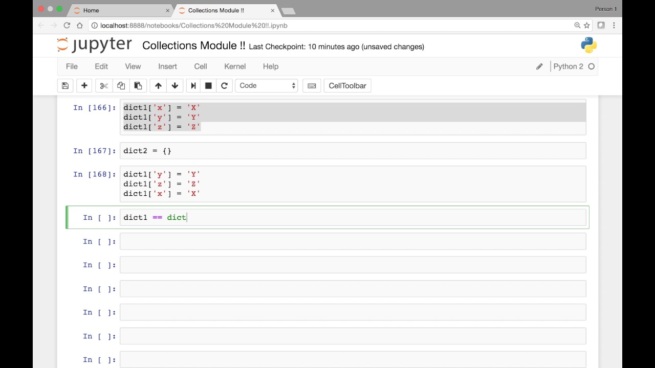 Collections Module Ordereddict Youtube