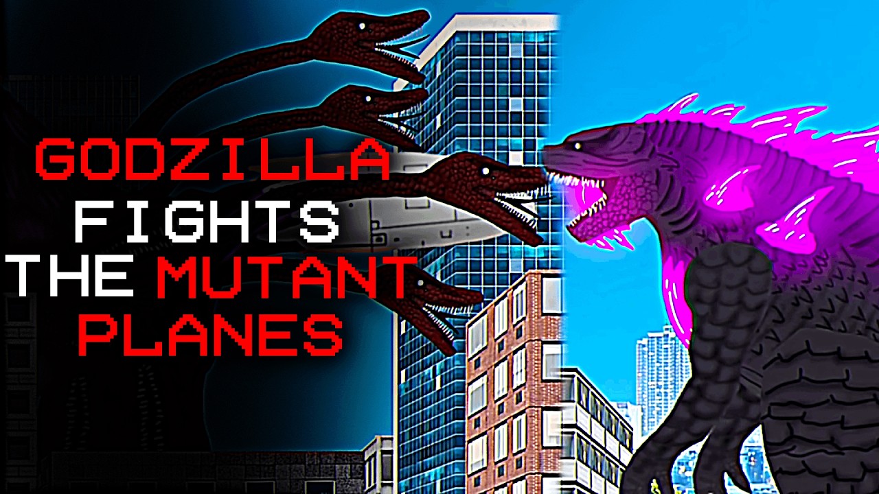 Godzilla Actually Fights The Mutant Planes The Infected Sky Analog