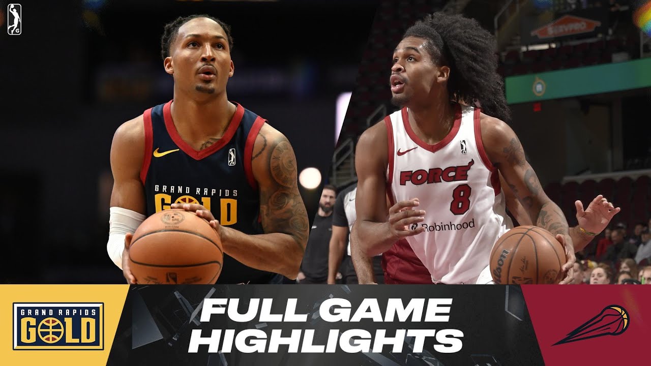 Grand Rapids Gold Vs Sioux Falls Skyforce Game Highlights Youtube