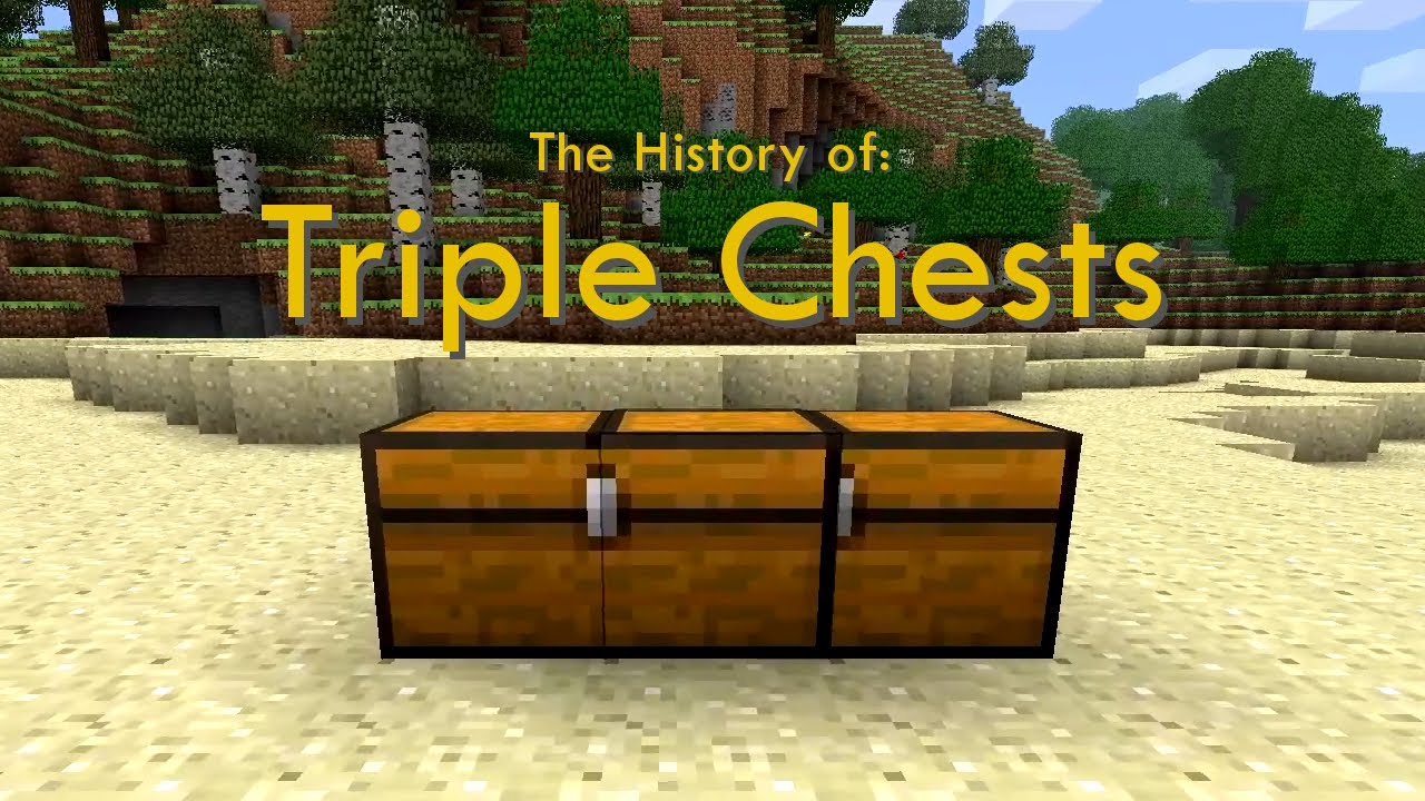 Minecraft Double Chest
