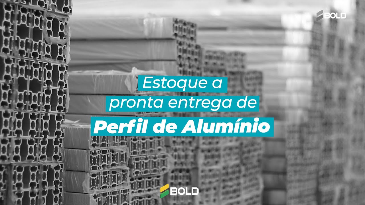 Conheça O Estoque De Perfis De Alumínio Da Bold Youtube