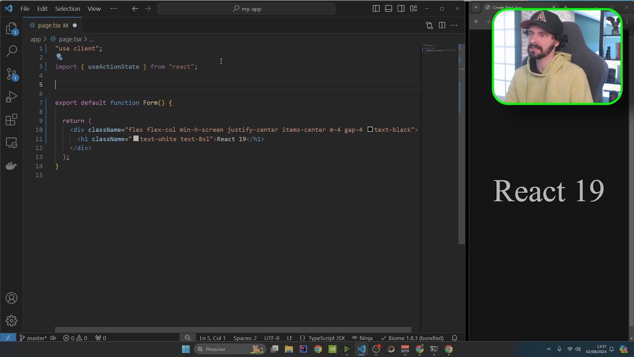 React 19 Novo Hook Useactionstate Youtube