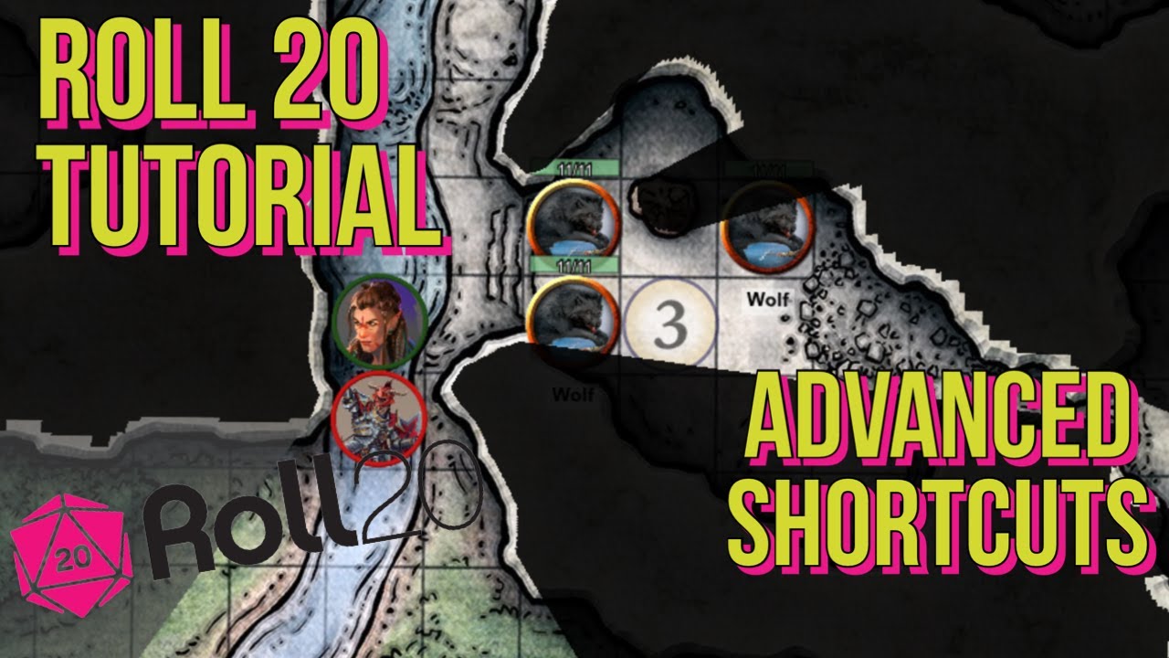 Roll20 Tutorial Advanced Shortcuts Youtube