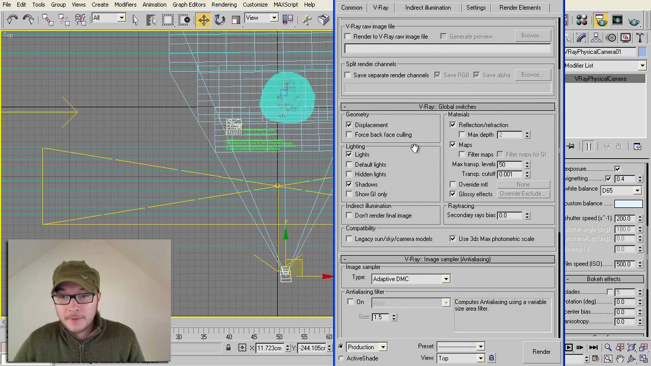 Vray Studio Lighting Setup Youtube