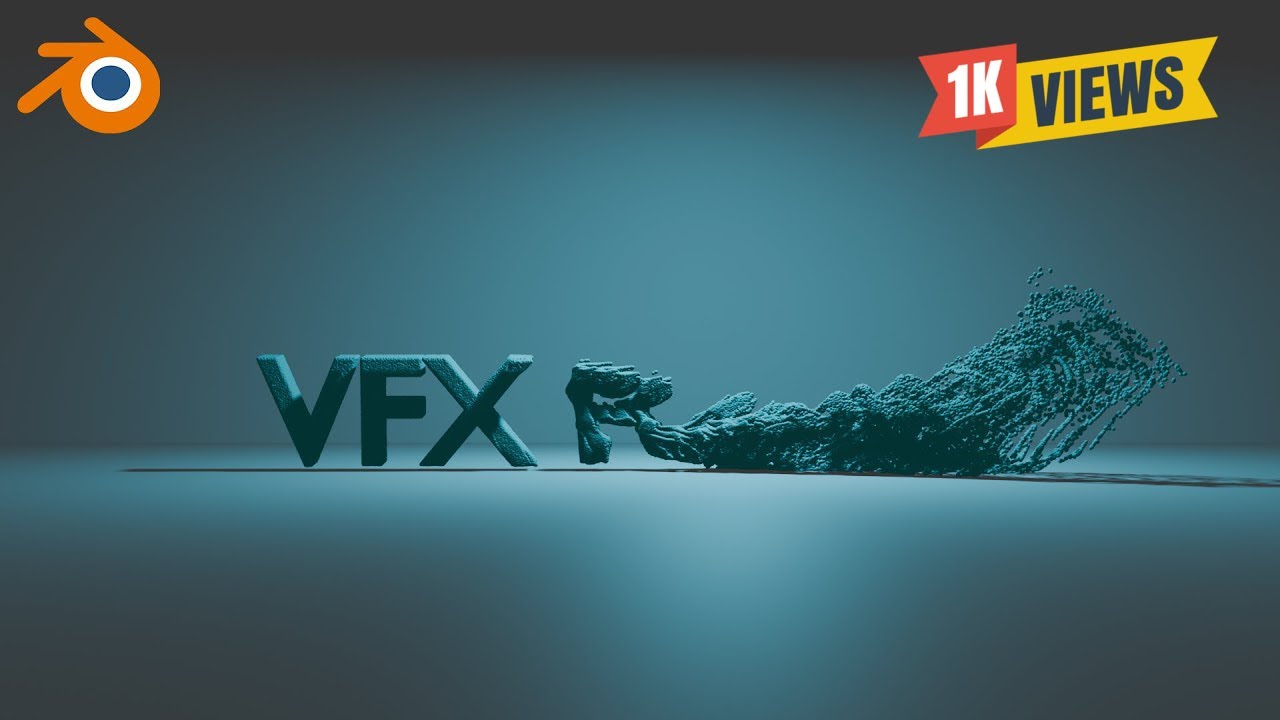 Stylized Text Transition Blender Vfx Tutorial In Hindi Youtube