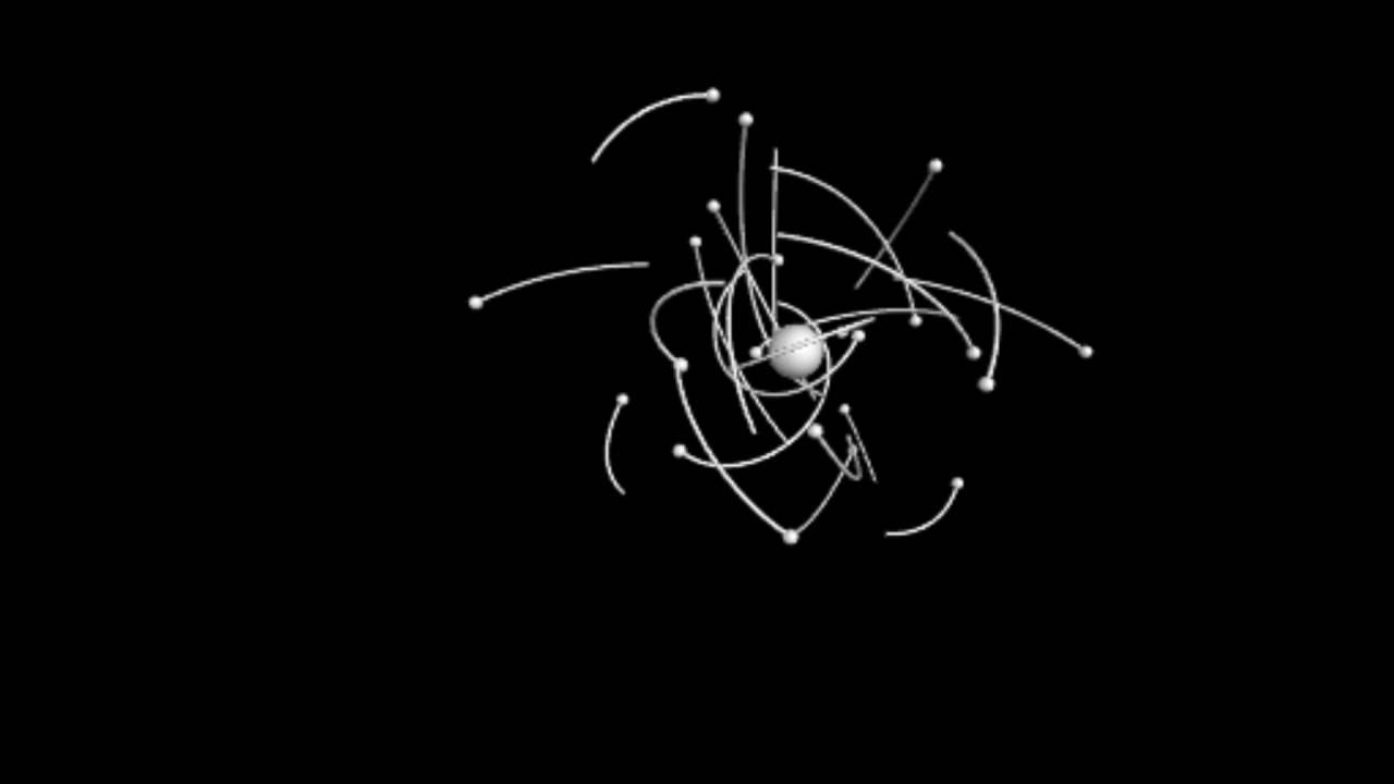 Gravitation Vpython Youtube