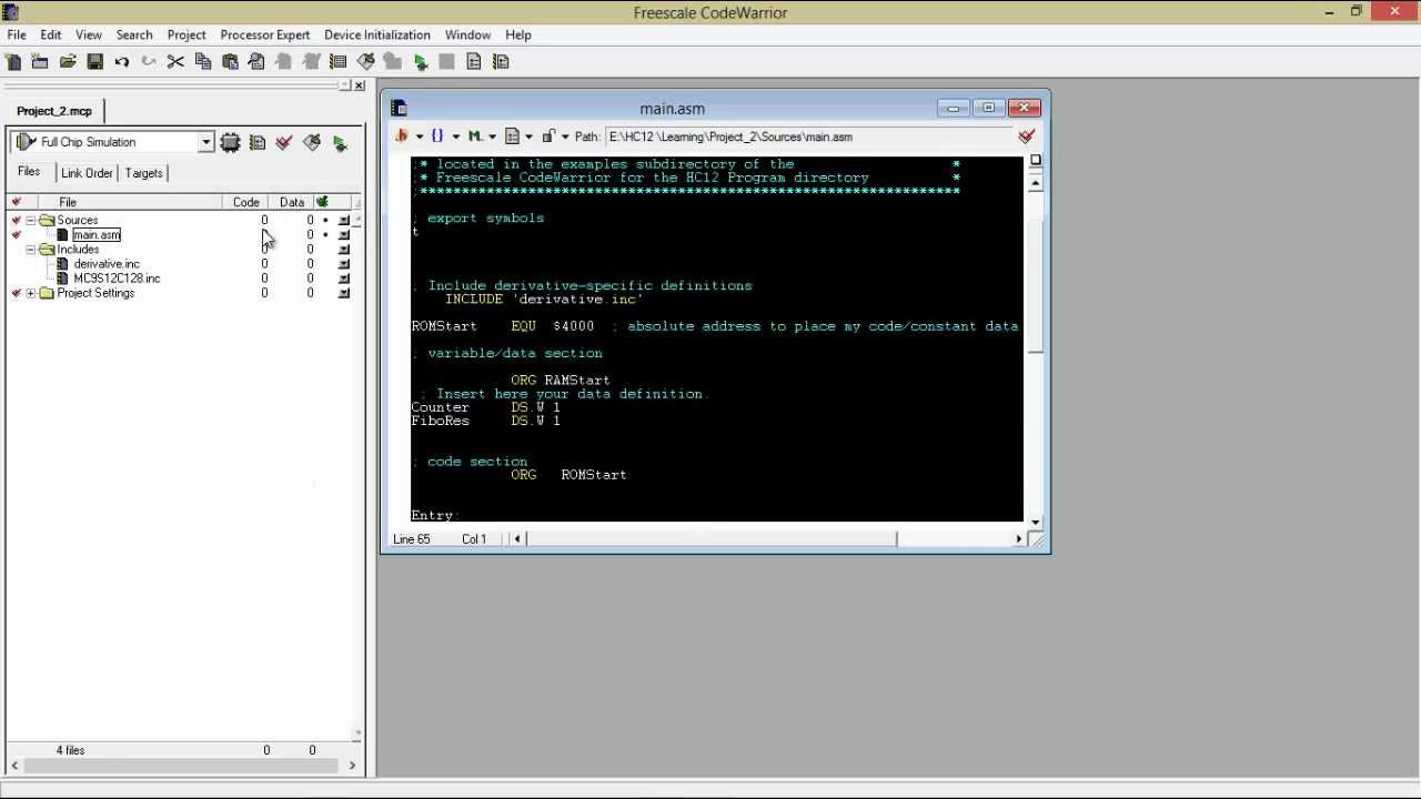 Code Warrior Assembly Intro Youtube