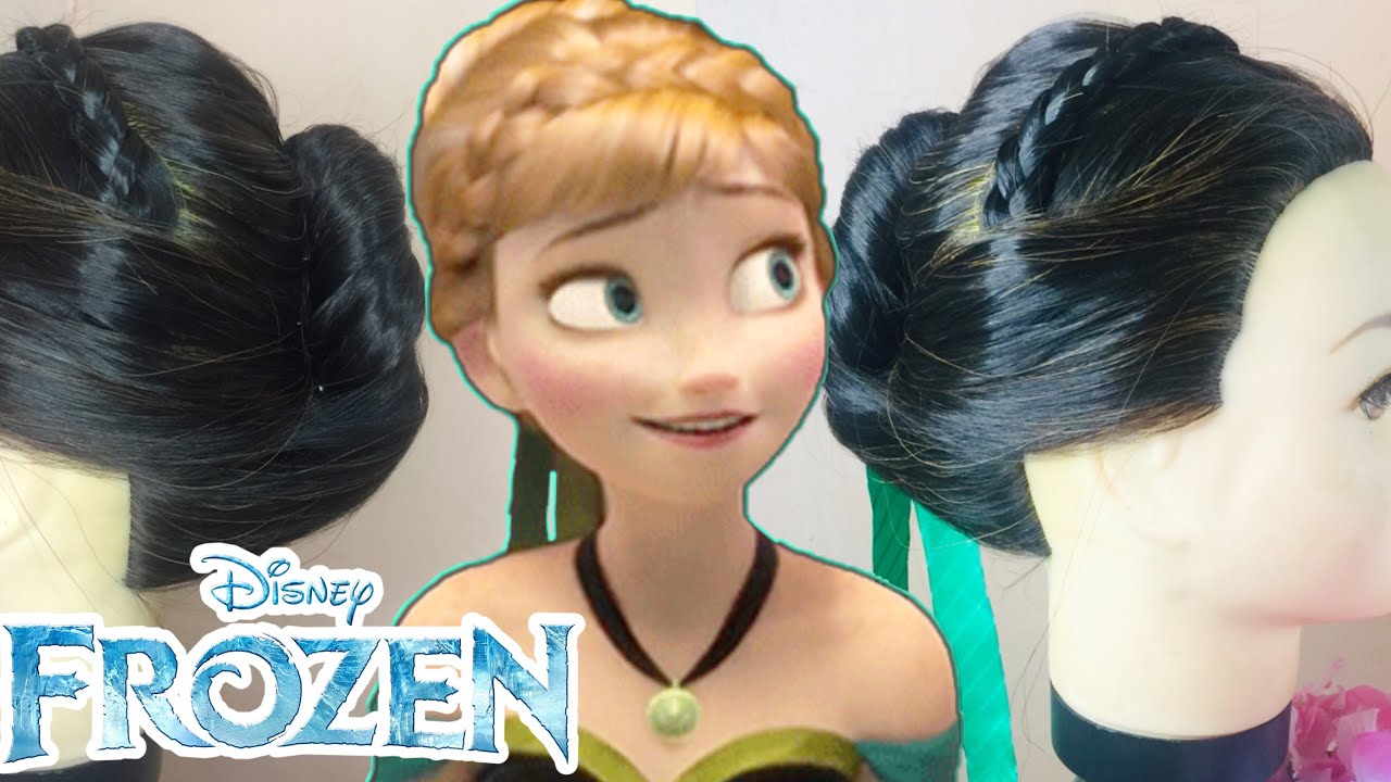 Frozen 2 Hairstyles Anna Coronation Hairstyle Disney Princess